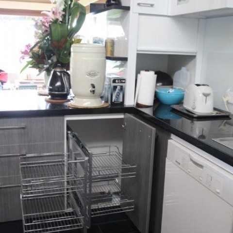 6 Storage Ideas for Corner Cabinets. - Matthews Joinery